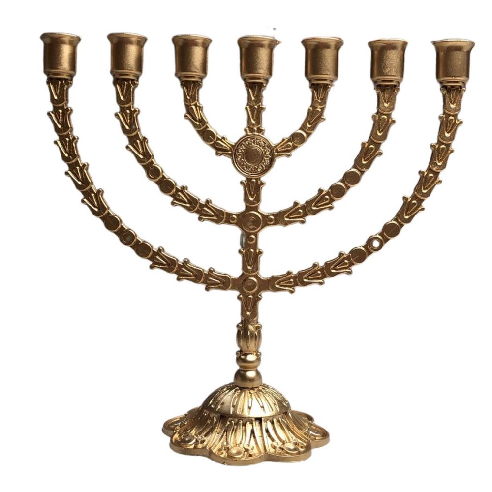 Menorá Plástico Gigante - Galha | Livraria 100% Cristão ...